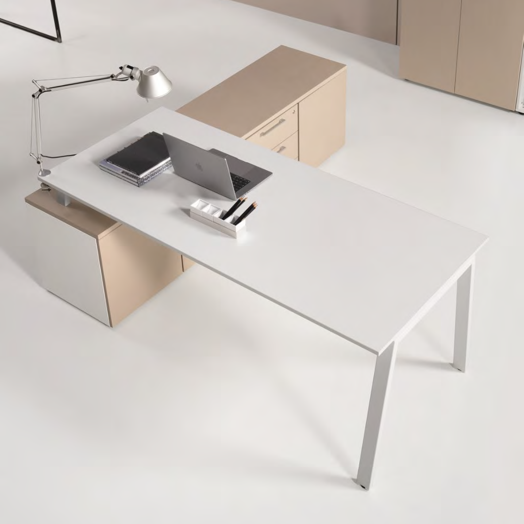 L-Shapped (Equipped) Lab System Evolution | Modern Office Desk – Metal ...